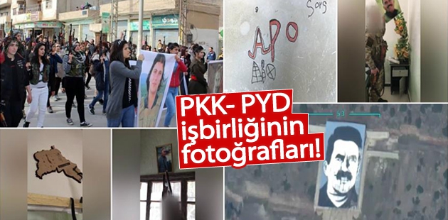 PKK ile PYD iş birliği teröristlerden arındırılan yerlerde gün yüzüne ...