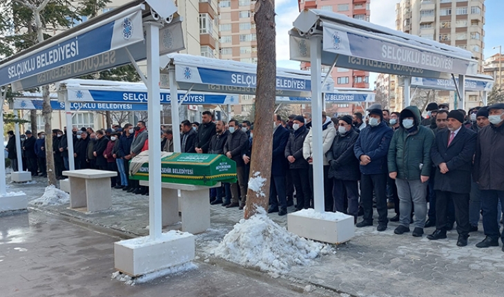 Konyalı iş adamı Şükrü Doğan’ın kızı Hatice Doğan son yolculuğuna ...