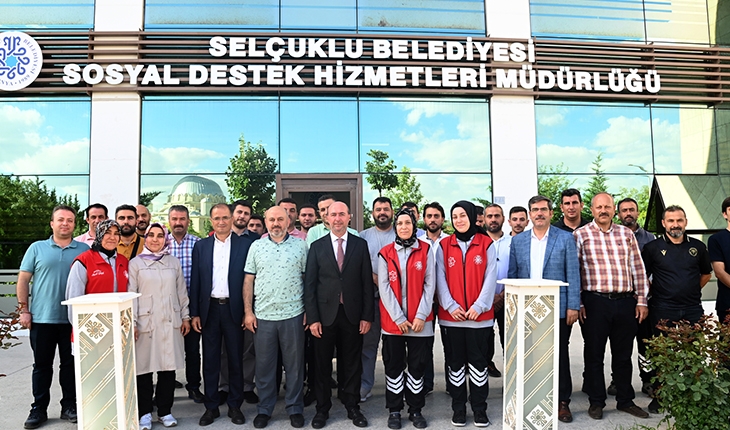 Selçuklu Belediyesi sosyal belediyecilik faaliyetleriyle takdir topladı ...